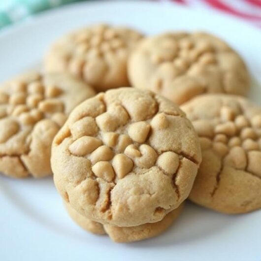 Easy 3-Ingredient Peanut Butter Cookies (Healthy & Quick)